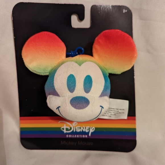 Disney | Accessories | Disney Rainbow Collection Mickey Mouse Plush ...